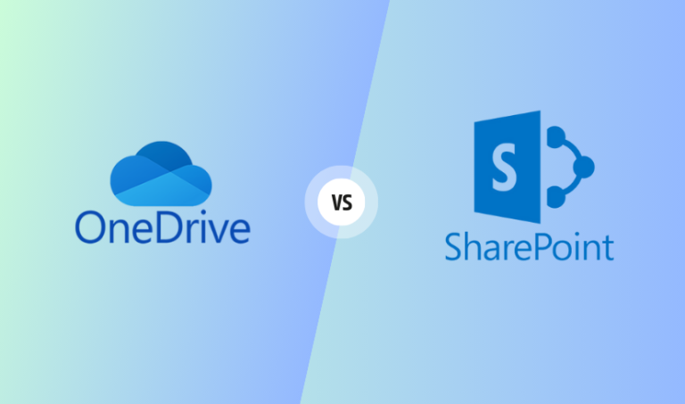 SharePoint vs. OneDrive - A Comparison | Transputec